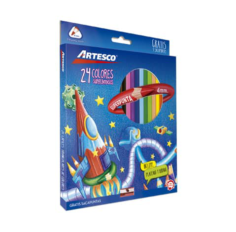 ARTESCO COLORES X 24 LARGO | Utilero Perú