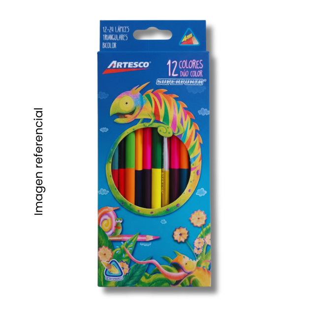 ARTESCO COLORES DUO X 12/24 | Utilero Perú